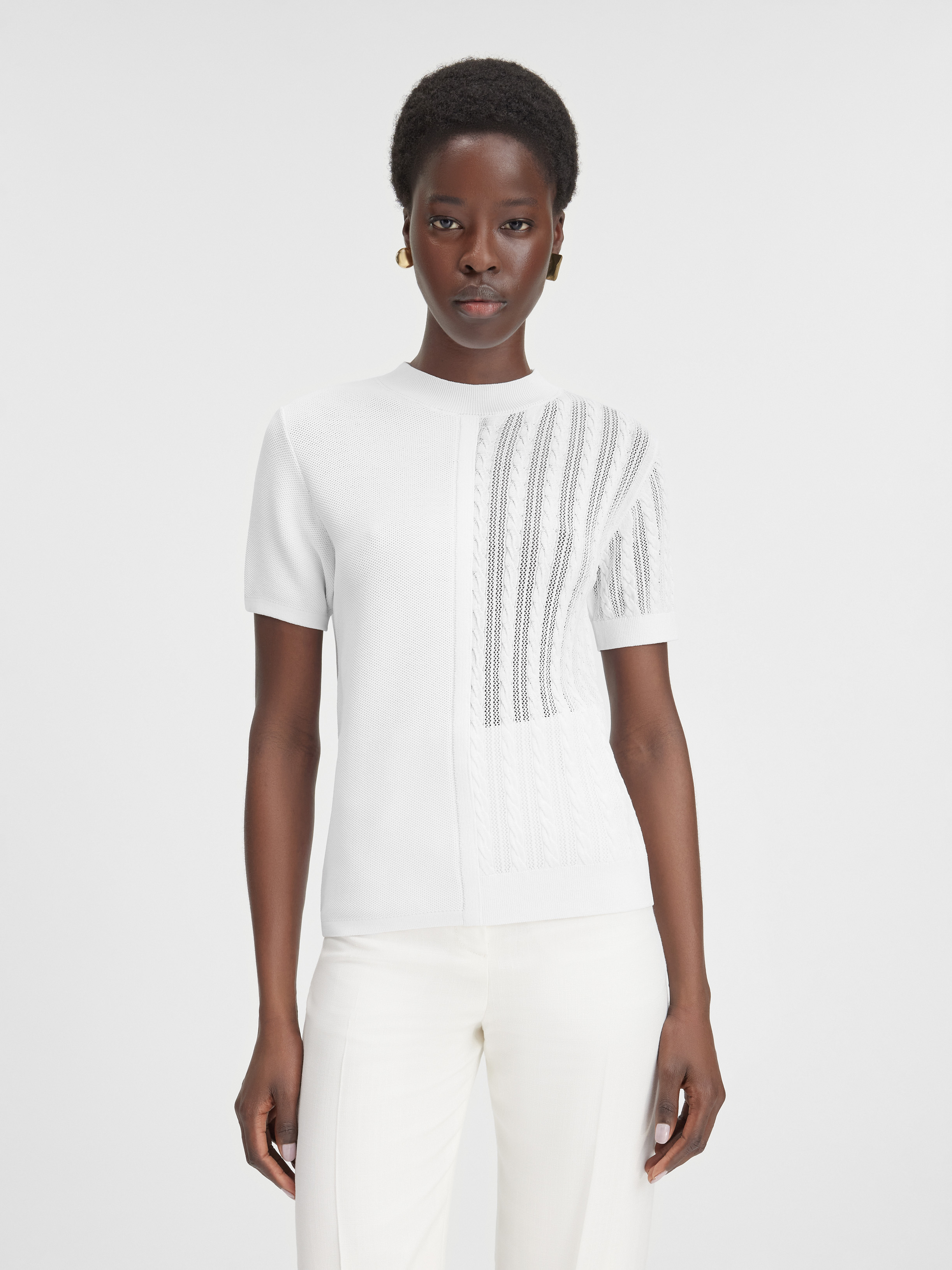 The Juego top, White | JACQUEMUS UAE