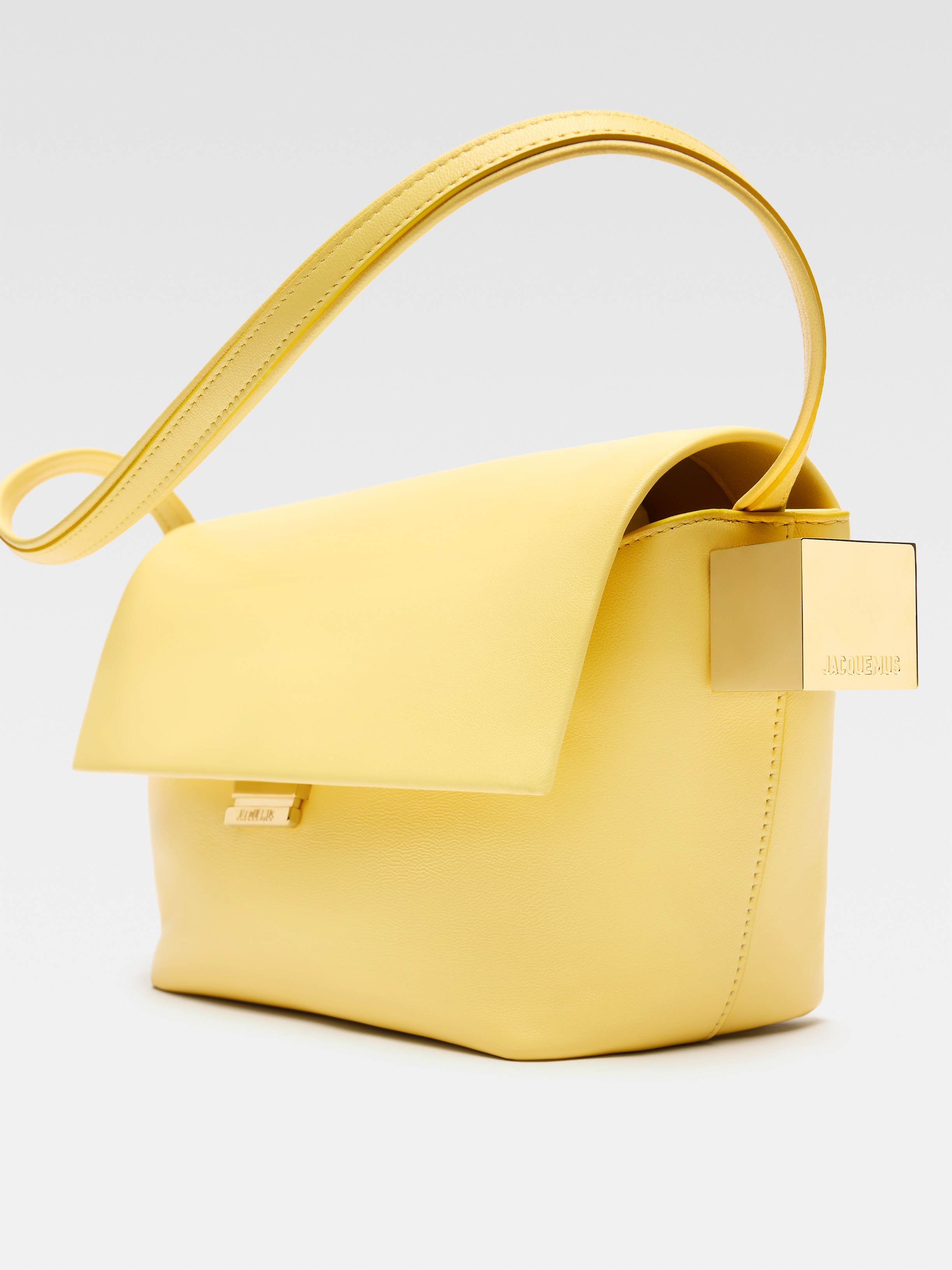 The Rond Carré, Light Yellow | JACQUEMUS UAE