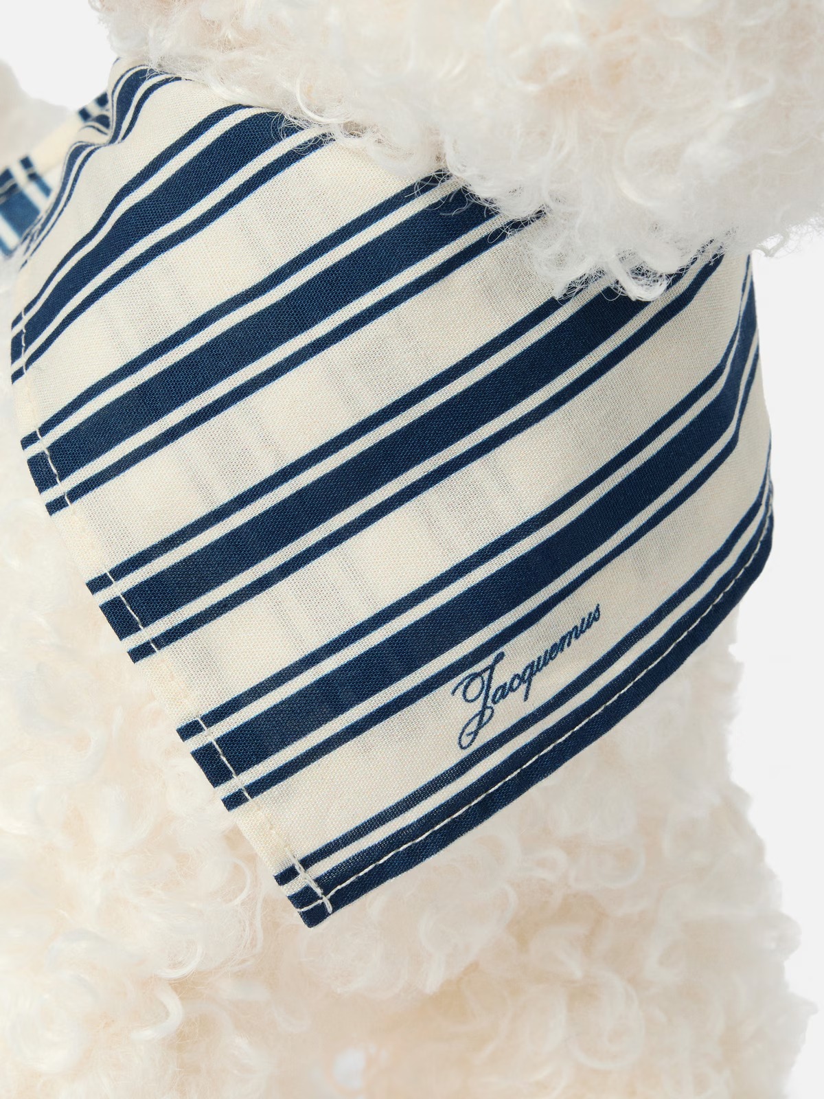 The Rita plush, White / Brown | JACQUEMUS UAE