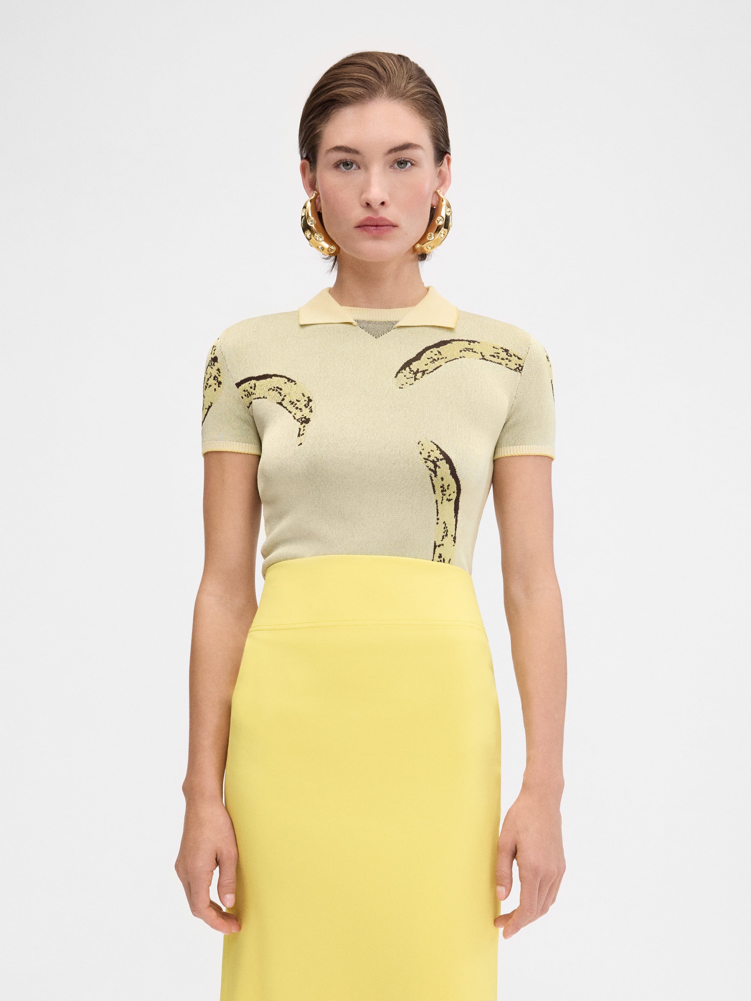 The Marino polo shirt, Yellow | JACQUEMUS UAE